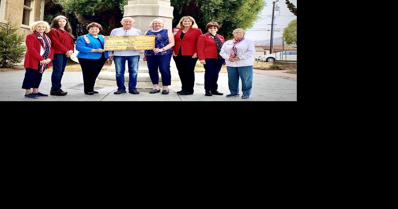 Local DAR chapter presents Lompoc Museum with final check toward WWI ...