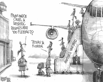 Editorial Cartoon: Fleeing | Editorial | syvnews.com
