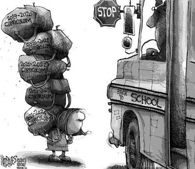 Editorial Cartoon: A heavy load | Editorial | syvnews.com