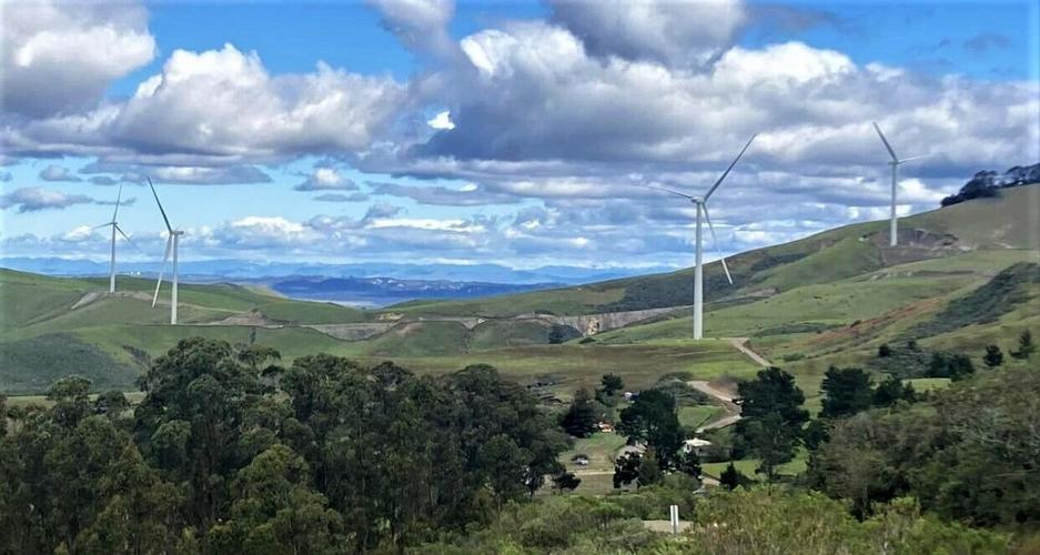 Strauss Wind Farm consists of 27 active turbines that benefit Lompoc ...