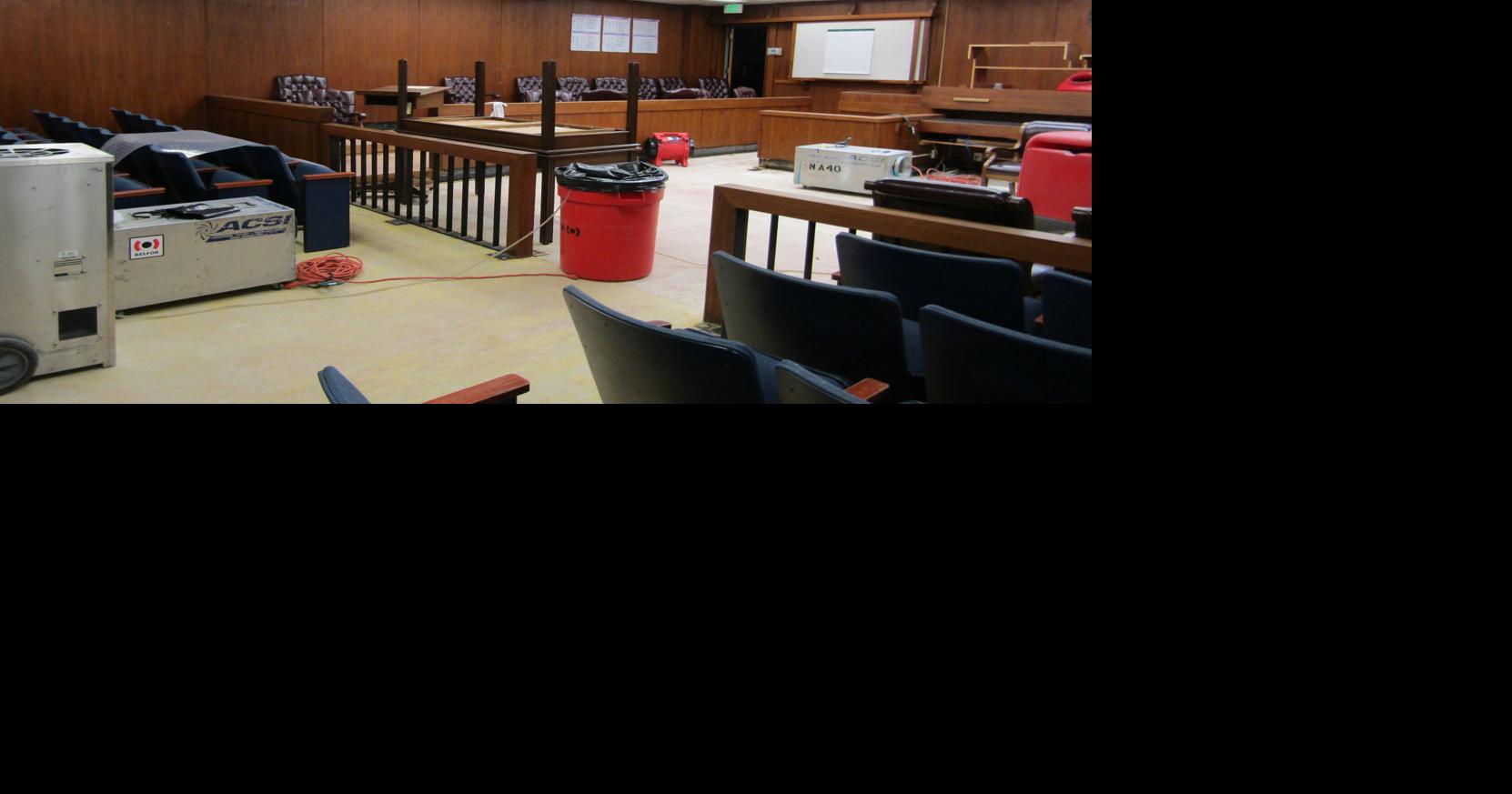 Water pipe floods, closes civil courtrooms in Santa Maria Superior ...