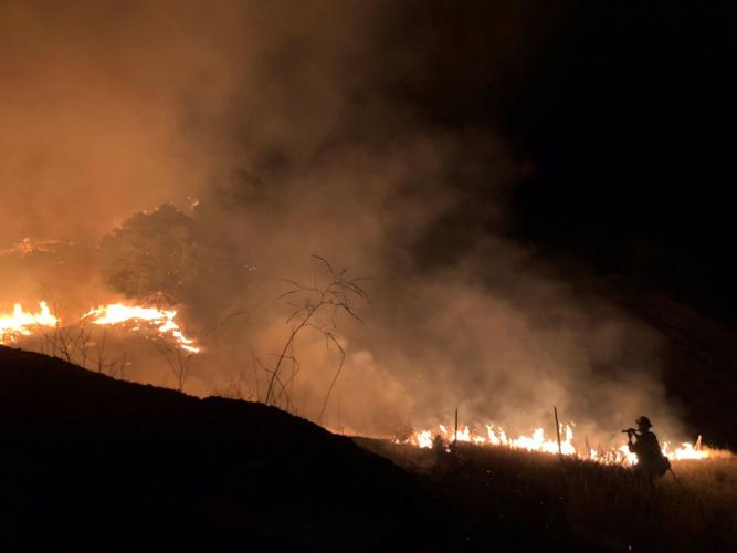Update: Firefighters bring 100-acre Range fire in Los Padres National ...