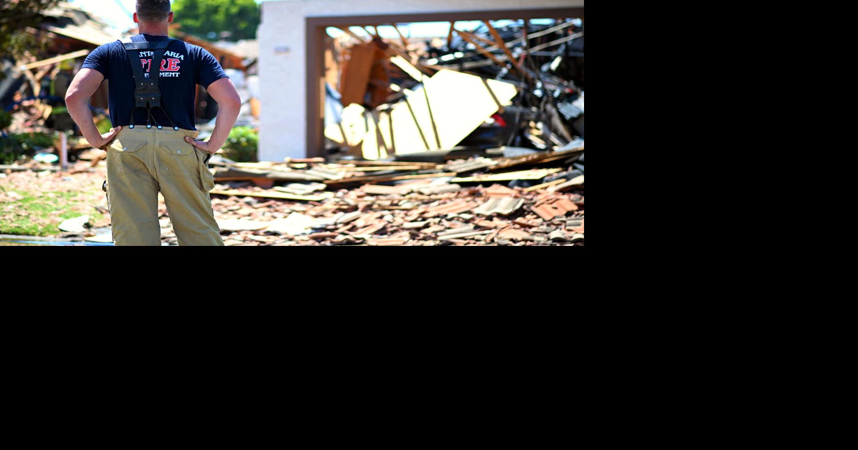 Explosion levels Santa Maria home, blows out windows, injures at least ...