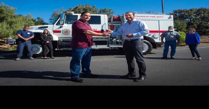 Santa Ynez Chumash gifts Type 3 fire engine to Cahuilla Fire Department ...