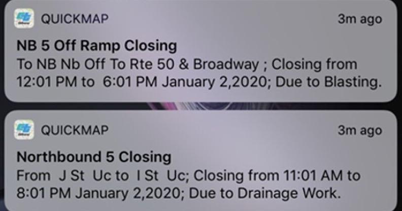 Caltrans rolls out QuickMap upgrade alerting motorists to road incidents | Local news | syvnews.com