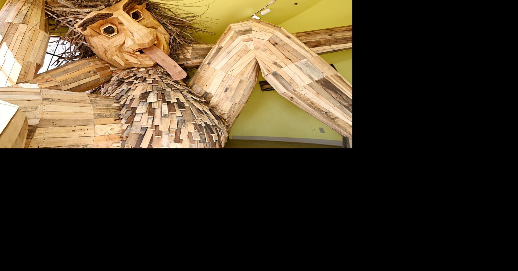 Thomas Dambo giant troll “Lulu” installed at California Nature Art ...