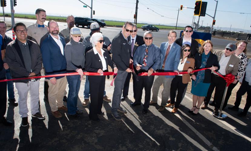 Completion of Hwy. 166 traffic signal at Black Road celebrated with ...