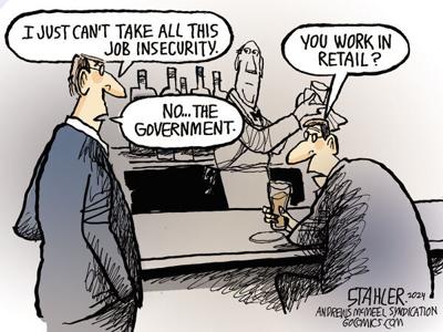 Editorial Cartoon: Job insecurity | Editorial | syvnews.com