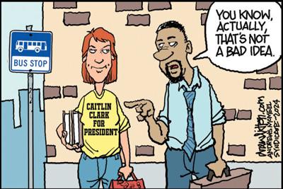 Editorial Cartoon: Clark for President | Editorial | syvnews.com