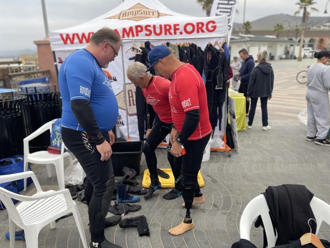 Disabled veterans find healing during Central Coast AmpSurf event ...