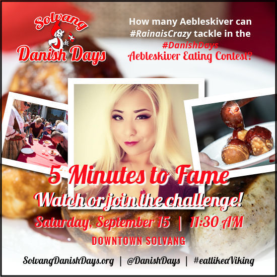 Competitive eater Raina Huang to challenge aebleskiver record in ...