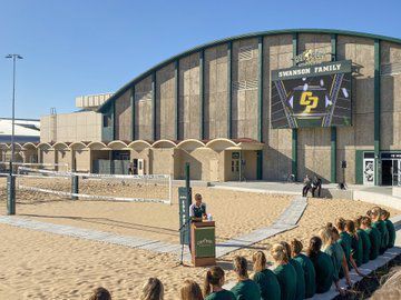Photos: A look at the new on campus Cal Poly Beach Volleyball Complex ...