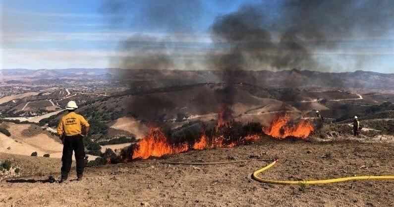 SB County Fire announces prescribed burns near Lompoc, Santa Ynez ...
