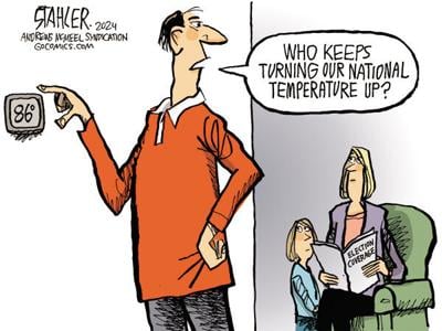 Editorial Cartoon: Turning up the heat | Editorial | syvnews.com