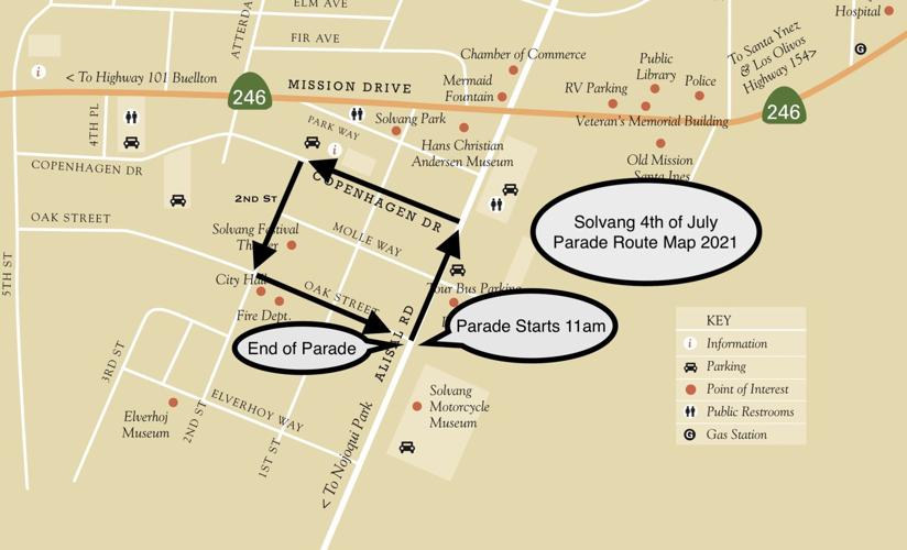 Solvang Fourth of July parade route announced for Sunday; entry ...