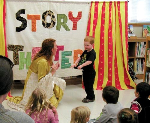 Victoria Goring brings special improv storytelling to library | Books ...