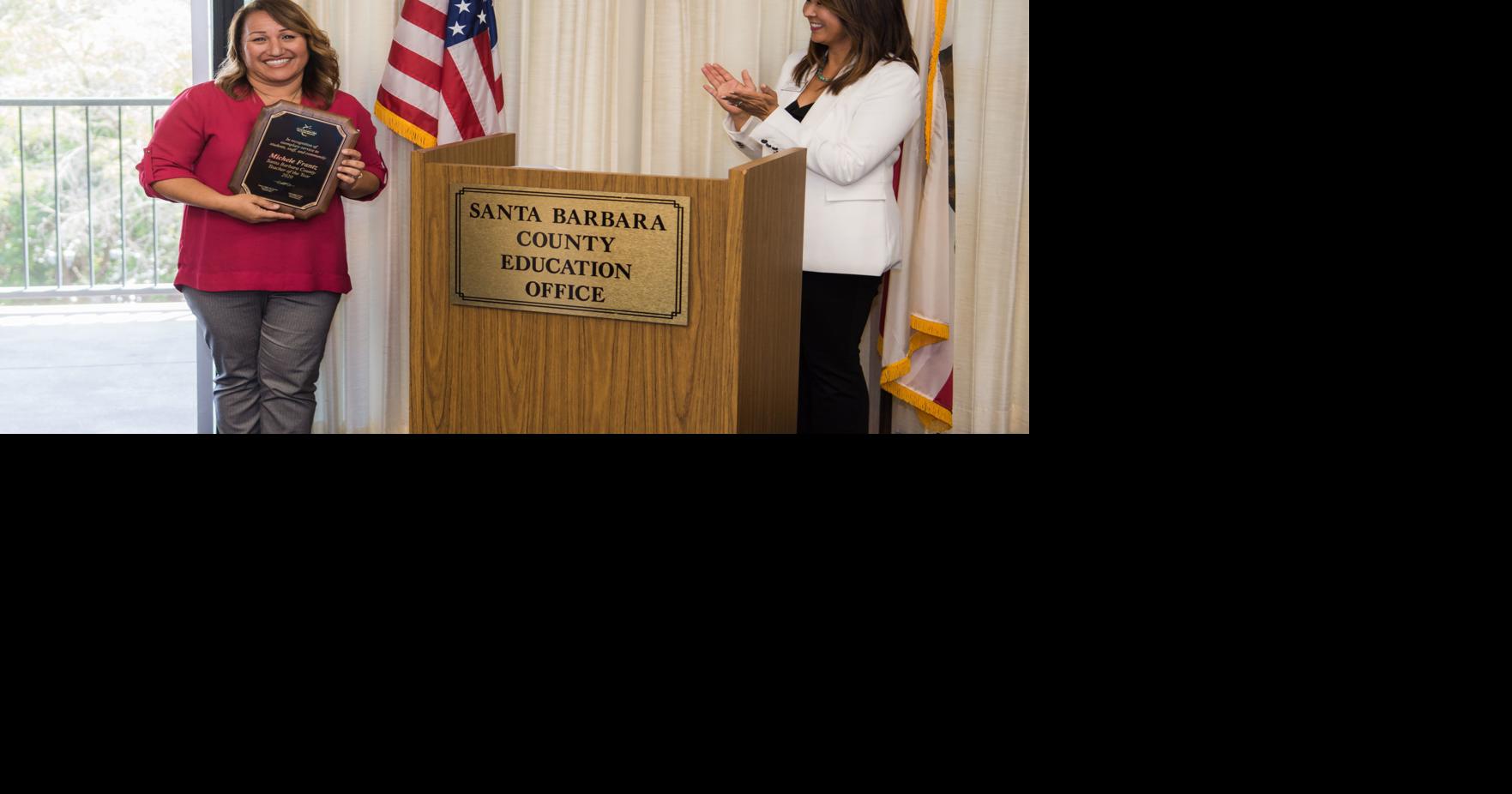 Orcutt educator recognized as teacher of the year in Santa Barbara ...