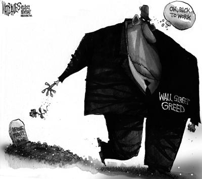 Editorial Cartoon: Greed | Editorial | syvnews.com