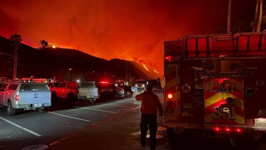 Lompoc, Vandenberg first responders join efforts to battle Los Angeles ...