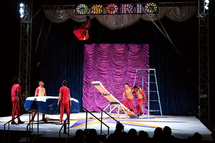 Hundreds turn out for American Crown Circus Osorio's Big Top ...