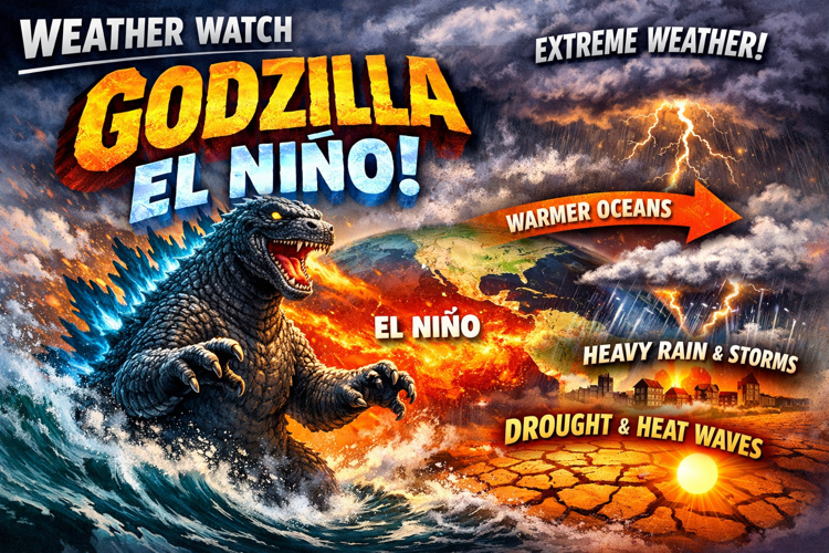 Many climate models predict a very strong 'Godzilla' El Nino for this ...