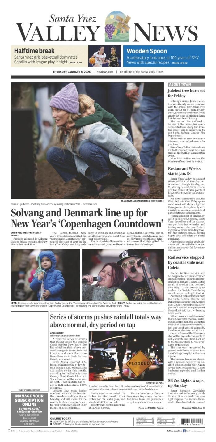 Blustery, wet conditions through Tuesday, dry, colder through mid ...