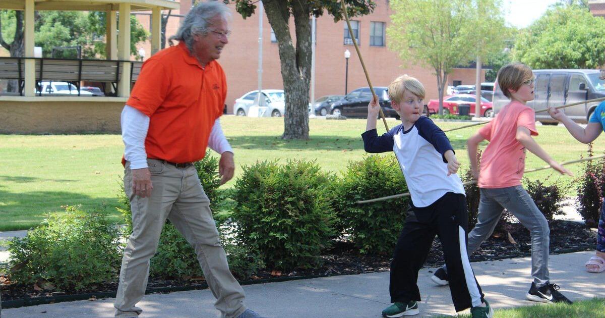 Kids learn, play traditional Cherokee games | News ...