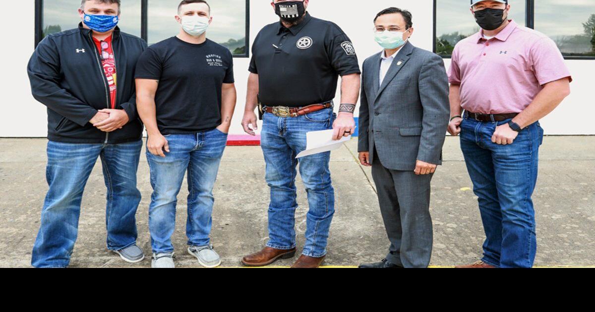 Cherokee Nation donates nearly $37K to Adair County law enforcement ...