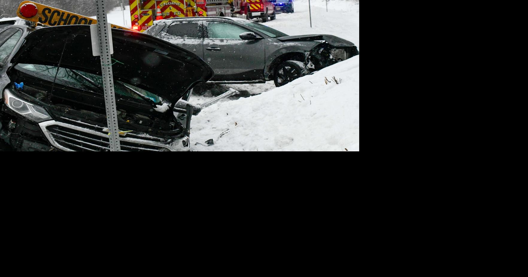 Winter storms bring snow, ice and school and road closures to New ...