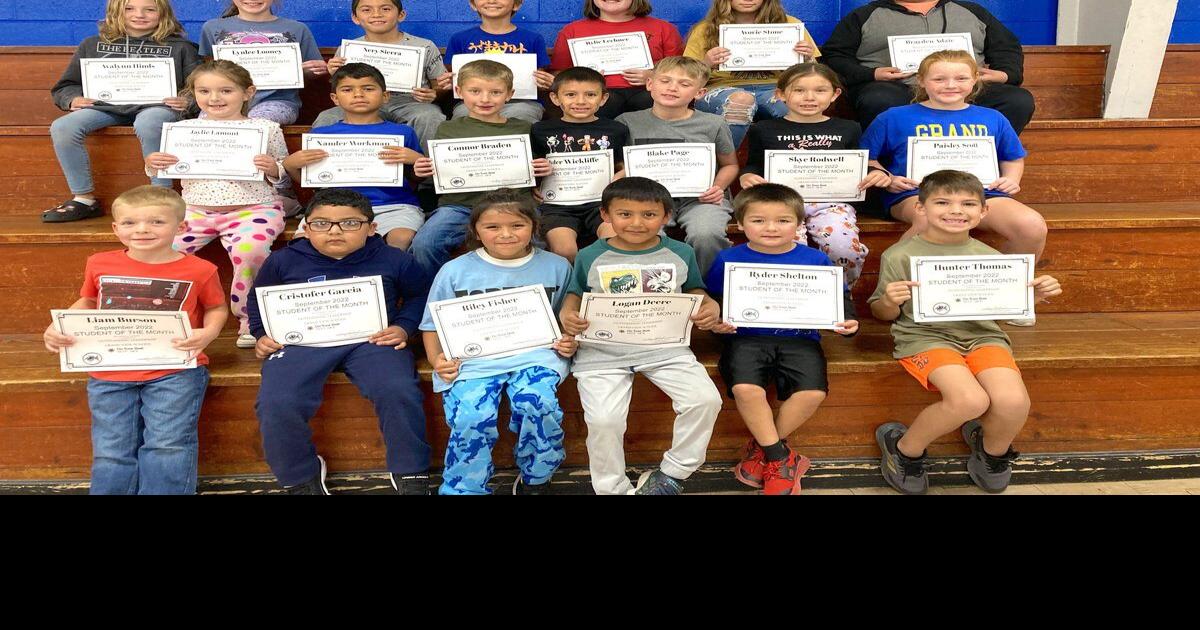 Grand View School October Students of the Month | News ...