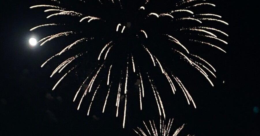 PATRIOTIC DISPLAY: Hundreds enjoy Cherokee Nation fireworks show | News ...