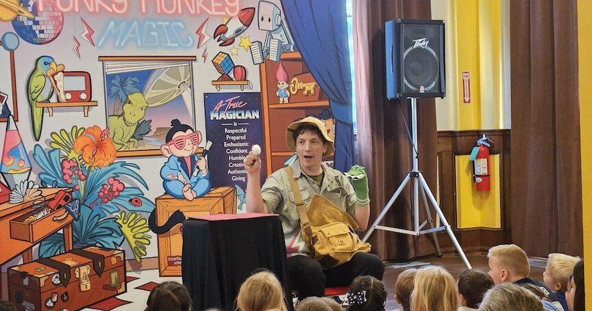 Magic show entertains children at local library | News ...