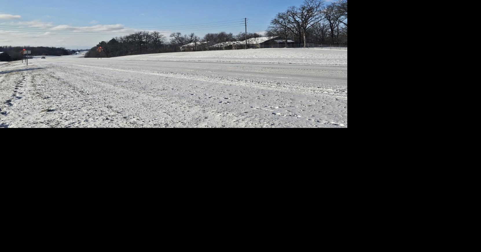 SECOND WINTER WAVE: Snow makes roads slick, passable if drive slow ...