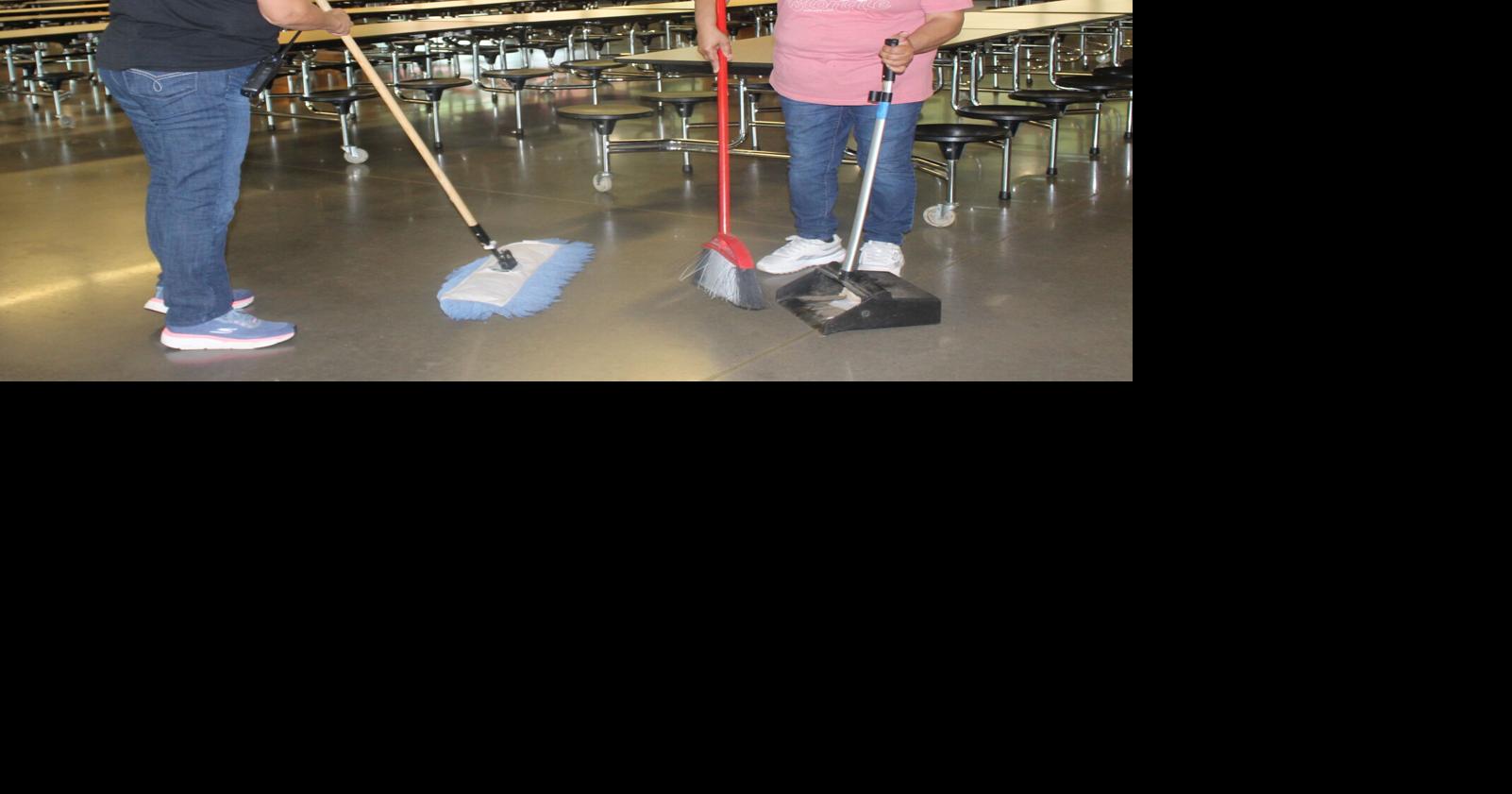 COMMUNITY SPIRIT: TPS custodial staff works to keep facilities up to ...