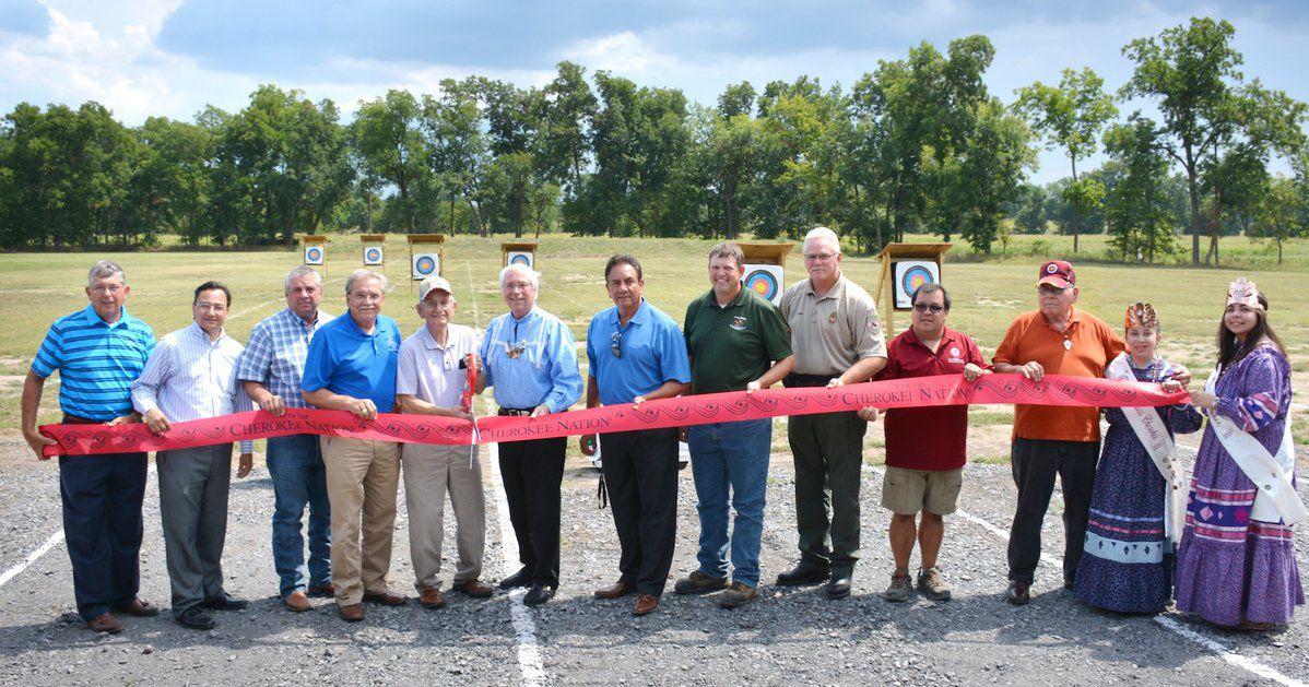 Cherokee Nation opens the new Joe Thornton Archery Range | Tribal News ...