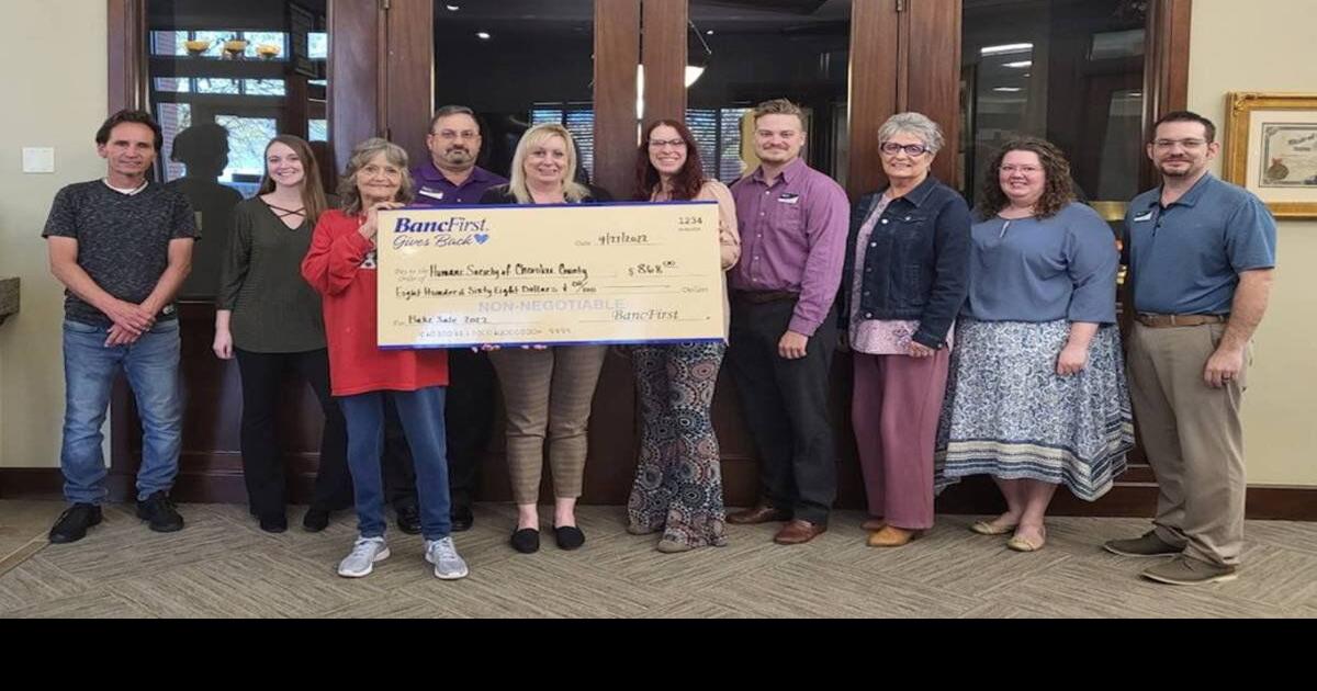 BancFirst raises money for HSCC | News | tahlequahdailypress.com