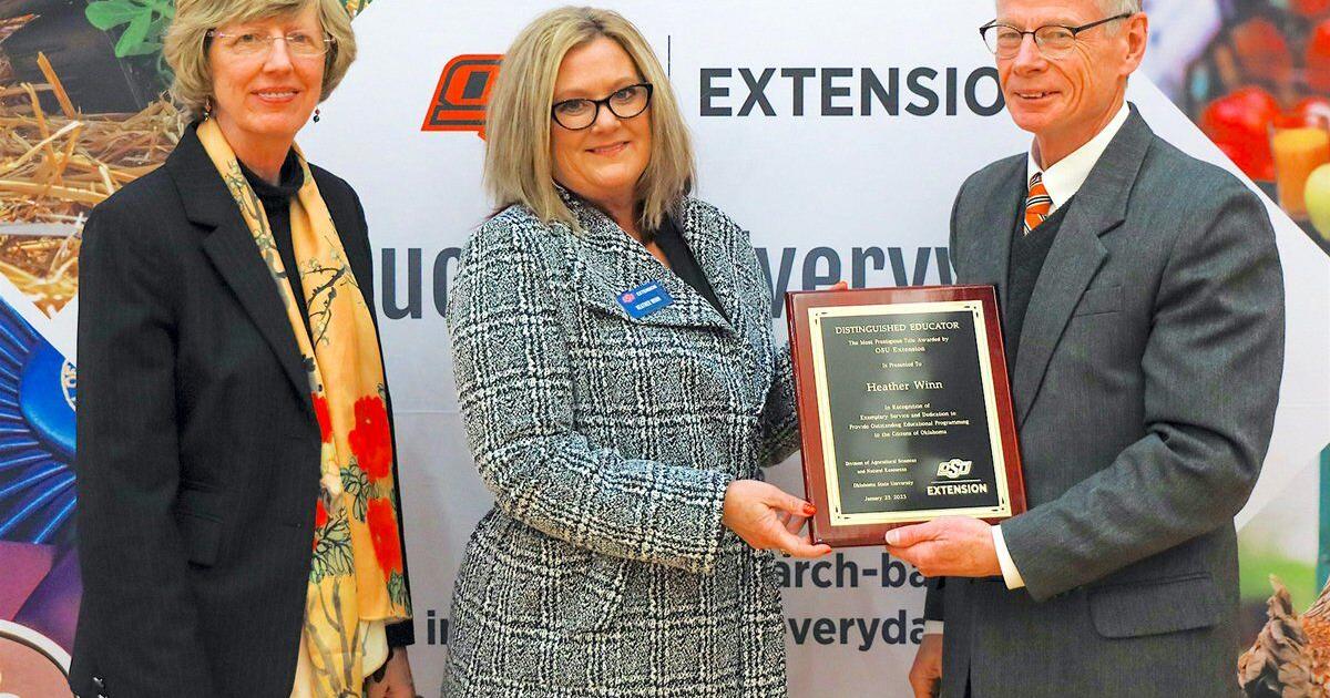 OSU Extension names Heather Winn as 2023 Distinguished Educator | News | tahlequahdailypress.com
