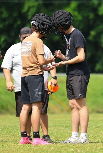 EARLY PRACTICE: Riders football aiming to develop during spring ...