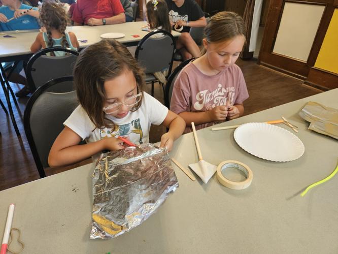 THERE BE DRAGONS: Summer reading program kids fashion weapons to ward ...