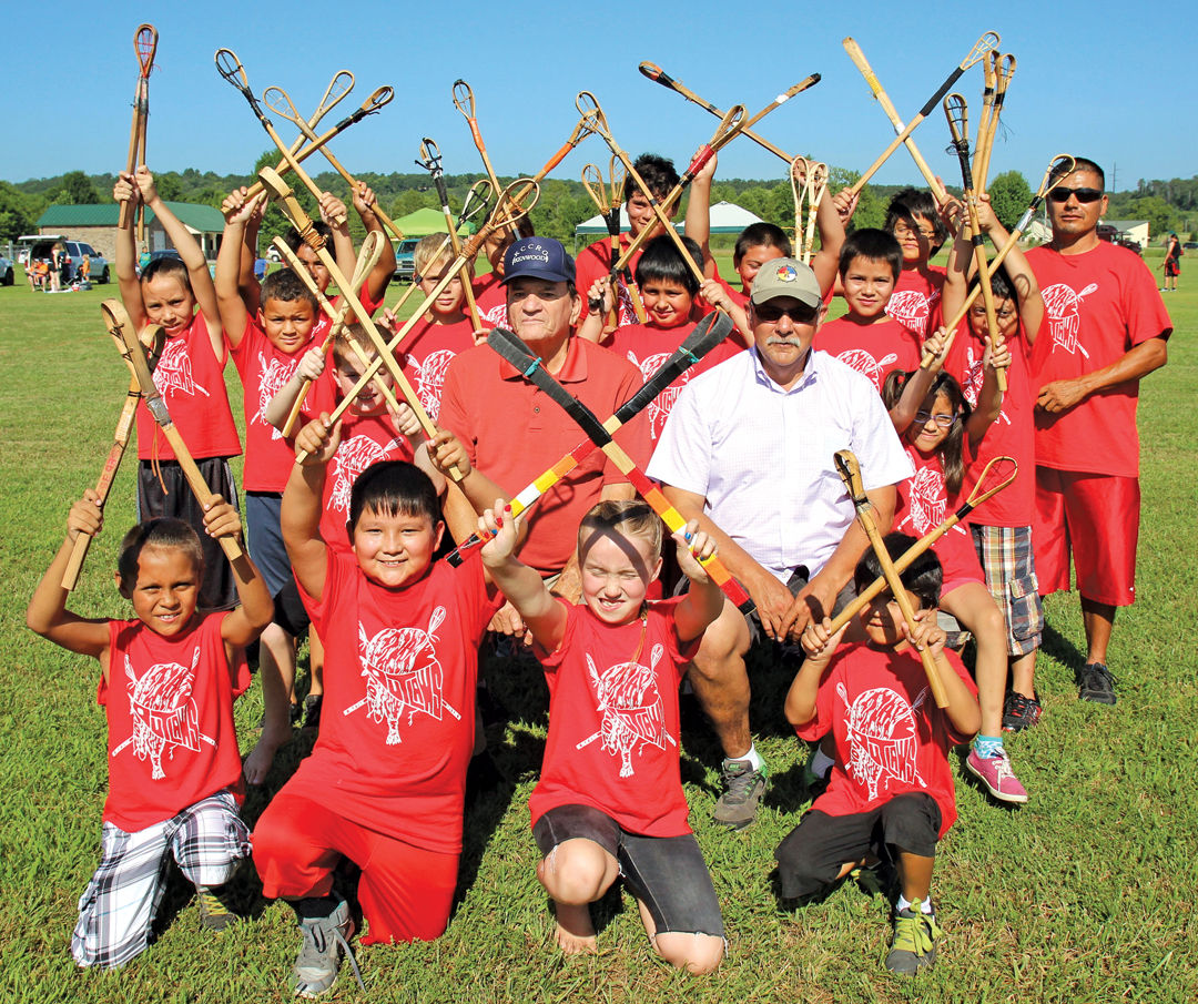 Keetoowah Cherokees host three-team youth stickball tournament, making ...