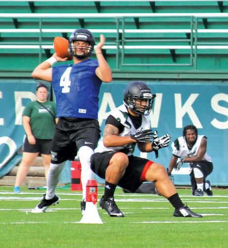 NSU holds first football practice of 2015 season | Sports ...