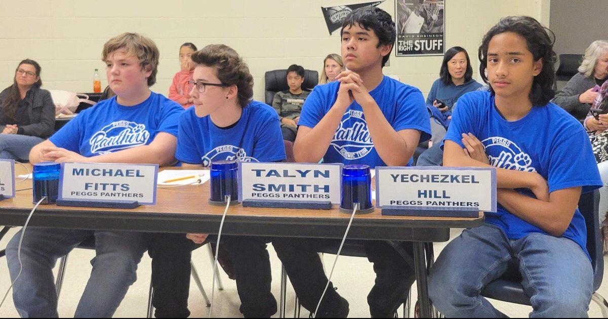 SCHOOL SPOTLIGHT: Peggs Academic Team wins 2nd at state meet | News ...