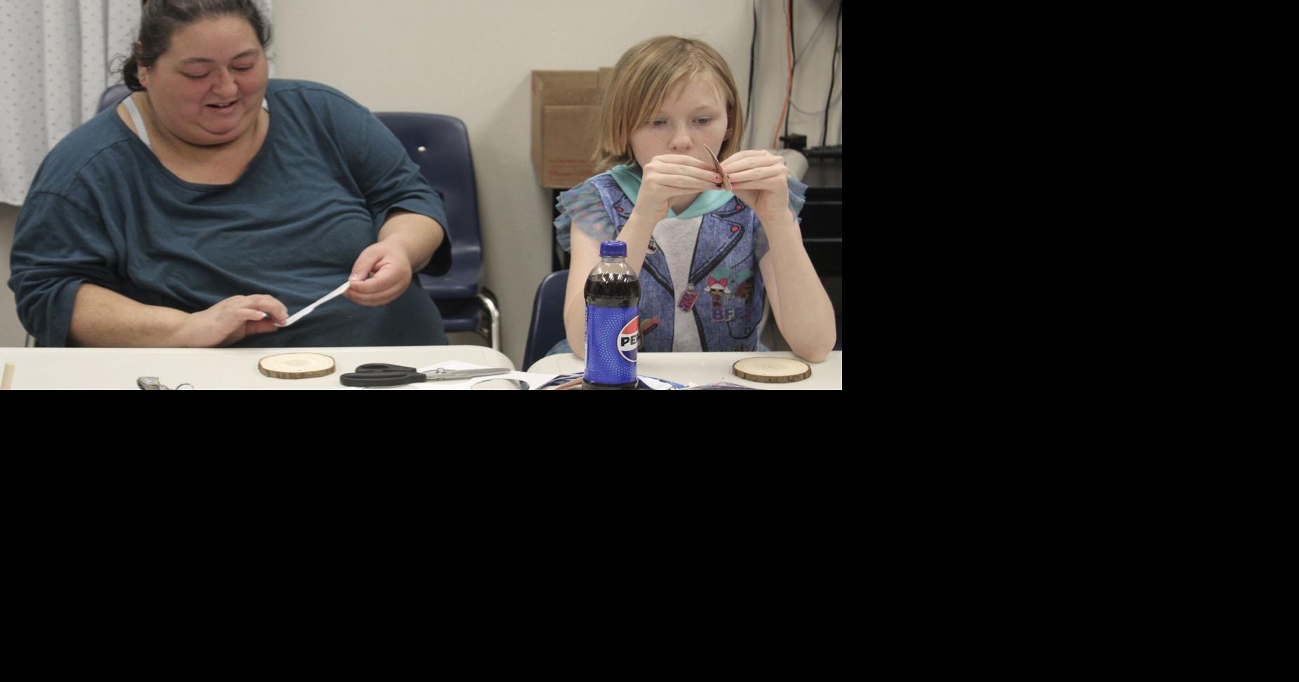 WOODEN INSPIRATIONS: Hulbert Community Library patrons create slice ...