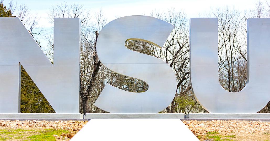 NSU upgrades Tahlequah campus’ main entrance with addition of new sign ...