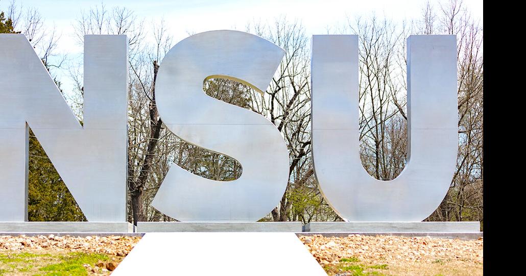 NSU upgrades Tahlequah campus’ main entrance with addition of new sign ...