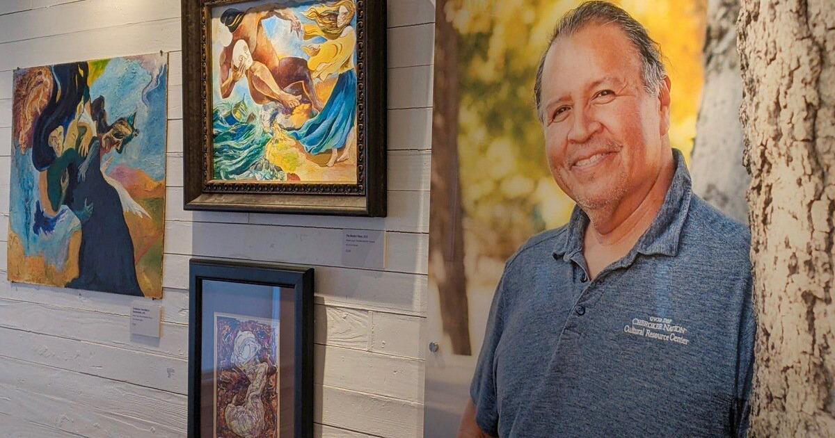 MYTHS AND MOTIFS: New exhibit on Cherokee storyteller features artistry ...