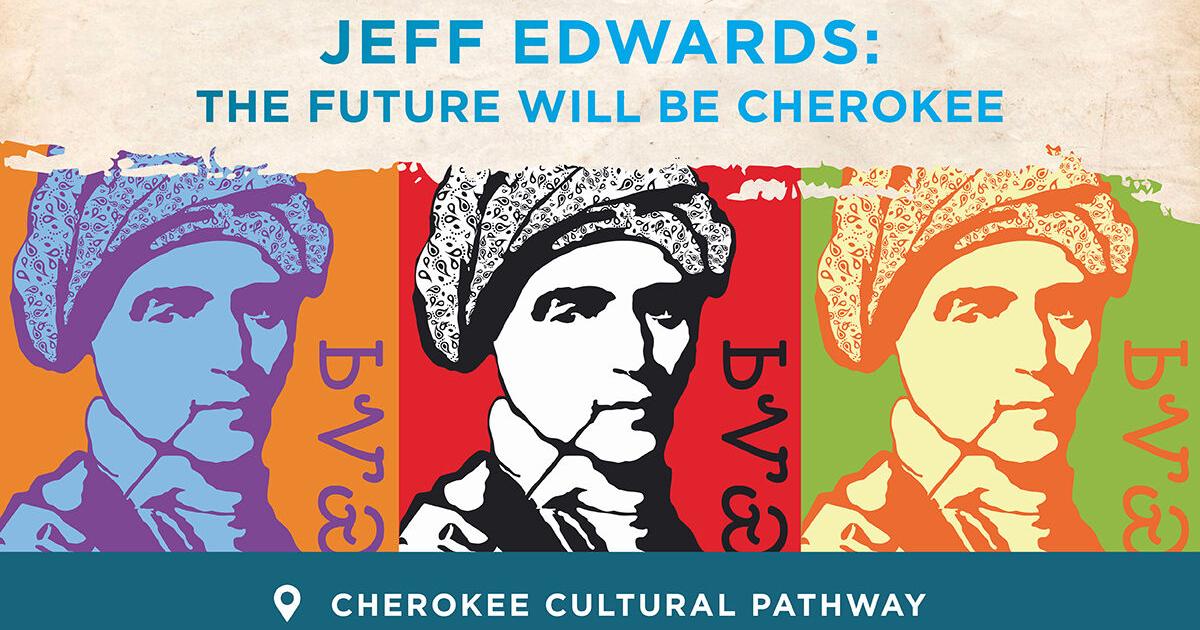 New exhibit featuring Cherokee artist Jeff Edwards unveiled at Cherokee ...
