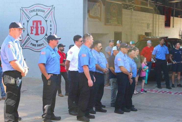 RED AND READY: Tahlequah Fire Department celebrates new fire truck with ...