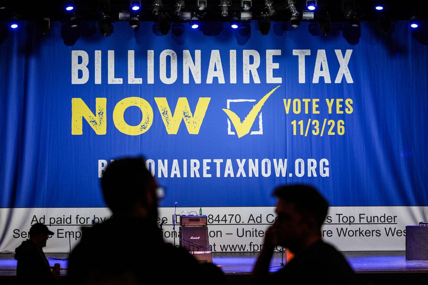 California labor union offers to scale back billionaire tax proposal ...