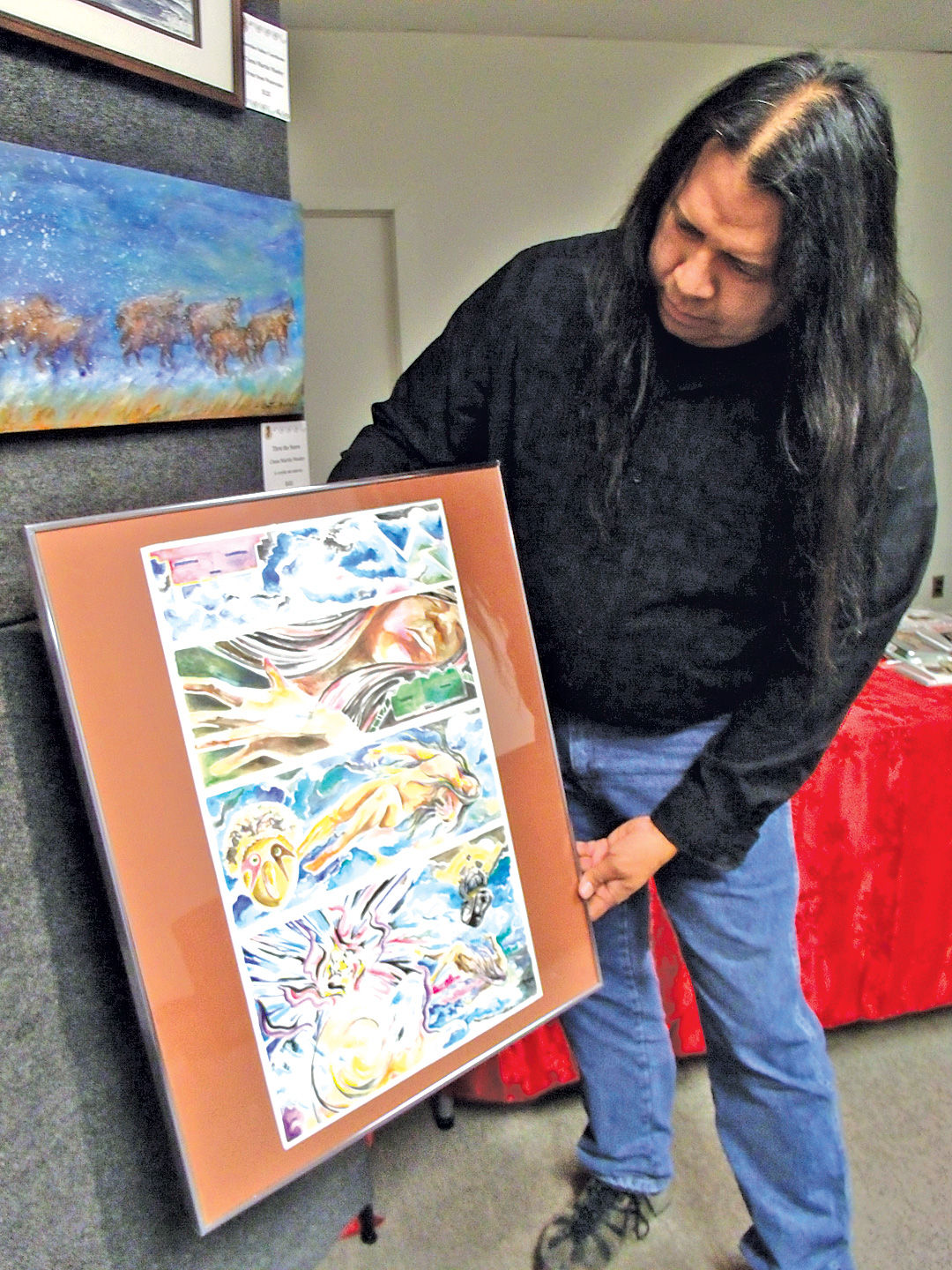 From storytelling to art, Lewis makes his mark | News ...